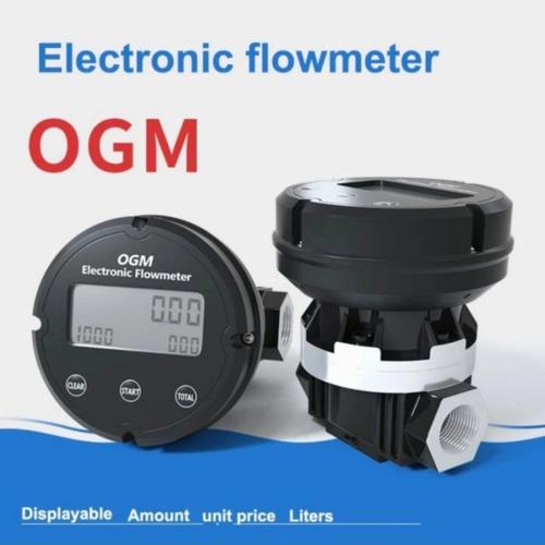 Jual FLOW METER 1 INCH OGM DIGITAL - OVAL GEAR FLOWMETER DIGITAL DN25 ...