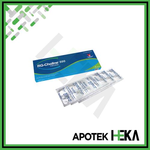 Jual RG Choline tablet 500 mg Box isi 3 Strip - Suplemen Kesehatan Mata ...