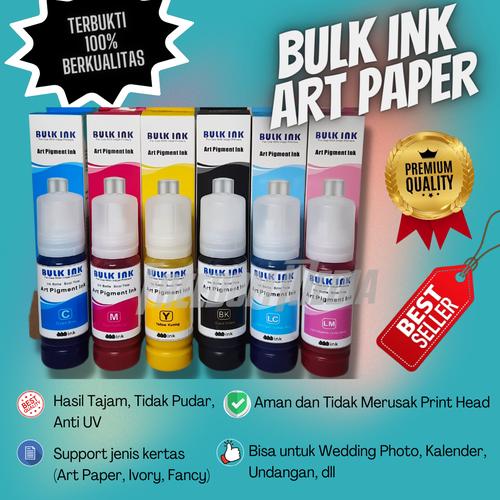 Jual Tinta Printer Art Paper Pigment Original BULK INK for Epson Inkjet ...