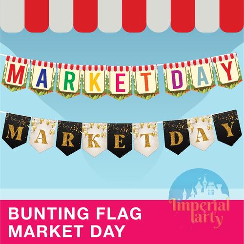 Jual Banner Bunting Flag Market Day - Jakarta Barat - imperialparty_id ...