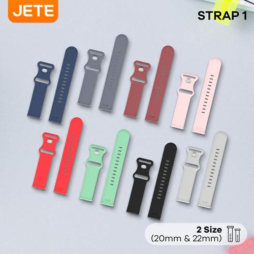 Promo JETE 01 Strap Silicone Band Quick Realese 20mm & 22mm Stainless ...