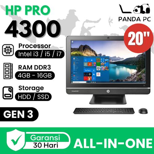 Jual AIO HP 4300 Core i5 / i7 3th Gen PC ALL IN ONE Compaq 20 in - Core i5, 4GB - HDD 500GB ...