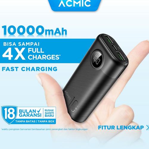 Jual SM ReadySuperMini Powerbank 10000mAh Type C - F Charging 22.5W for ...