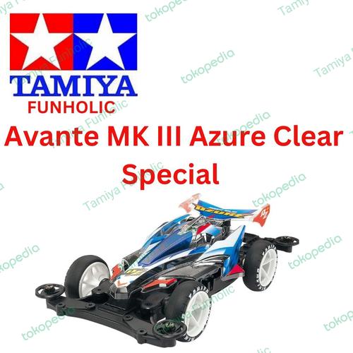 Jual Tamiya Mini 4WD Avante MK III Azure Clear Special , Chassis MS ...