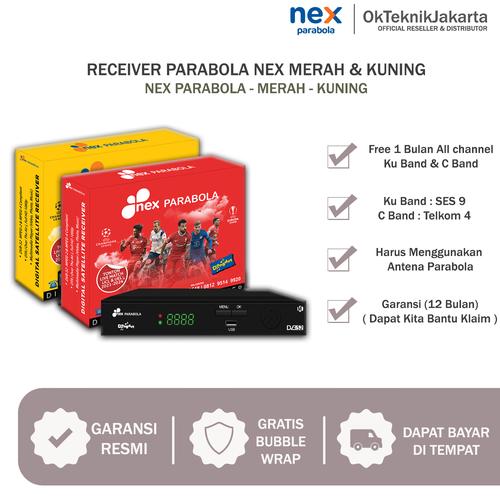 Jual Receiver Parabola Nex Parabola Merah Liga Champions 2019 Hybrid ...