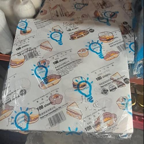 Jual KERTAS NASI BURGER/ KERTAS BURGER PUTIH - Kota Batam - Bernamo ...