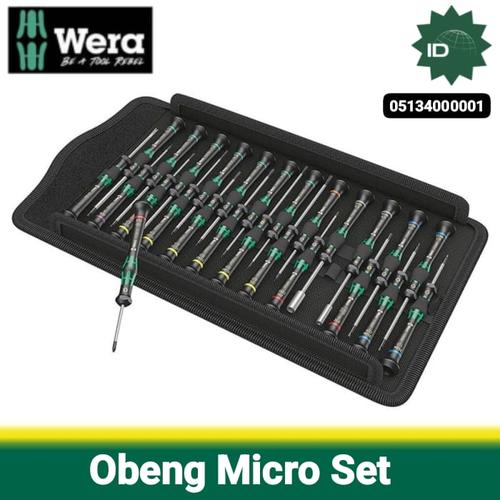 Jual Obeng Micro Set Wera 25 Pc 05134000001 Screwdriver Set for ...