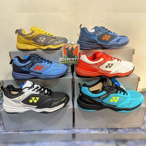 Jual Sepatu Olahraga Badminton Yonex Mach Original - Blue Granite, 40 ...