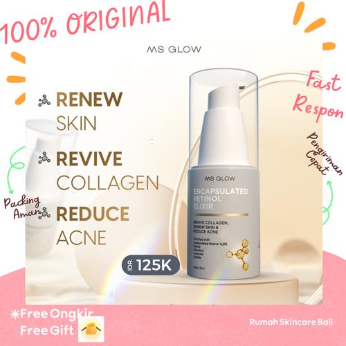 Jual [Ready] Retinol Serum Ms Glow Encapsulated Retinol Elixir - Kota ...