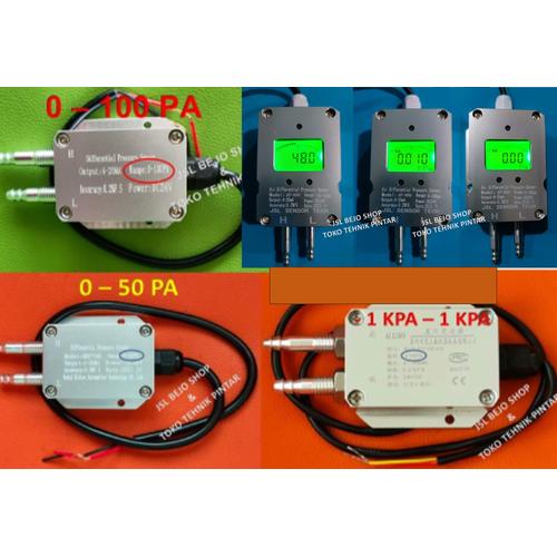 Jual DIFFERENTIAL PRESSURE TRANSMITTER 4-20MA DC 24V 2 WIRE - -1KPA-1KPA - Kab. Bekasi - JSL ...