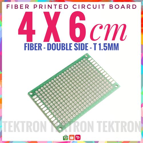 Jual PCB Lubang IC 4x6cm jarak 2.54mm 2.5mm pertinak 4cm x 6cm t 1.5mm ...