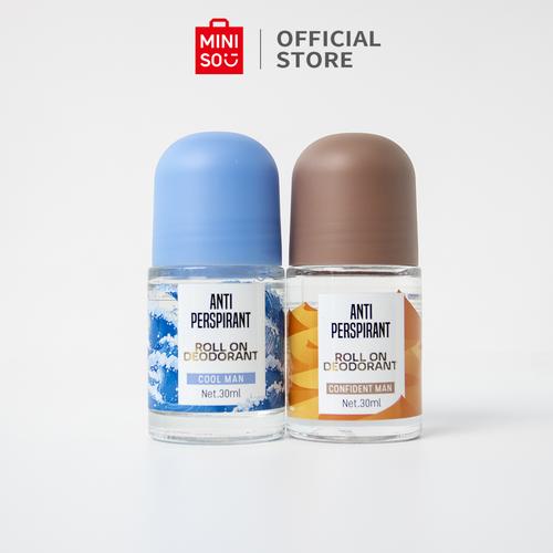 Jual MINISO Deodorant Pria Anti-Perspirant Roll On Deodorant for Men ...
