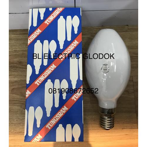 Jual Lampu HPLN 400W Mercury Vapor HPL-N 400 WATT TUNGSRAM Hgli Hungary ...