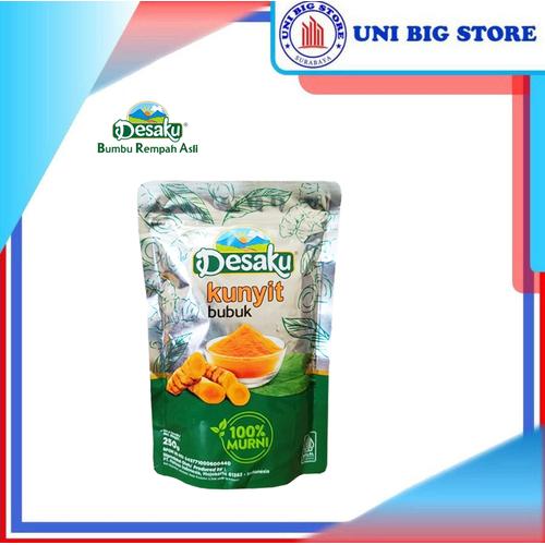 Jual Desaku Bubuk Kunyit Pouch 250 gr Rempah Bumbu Dapur Turmeric ...