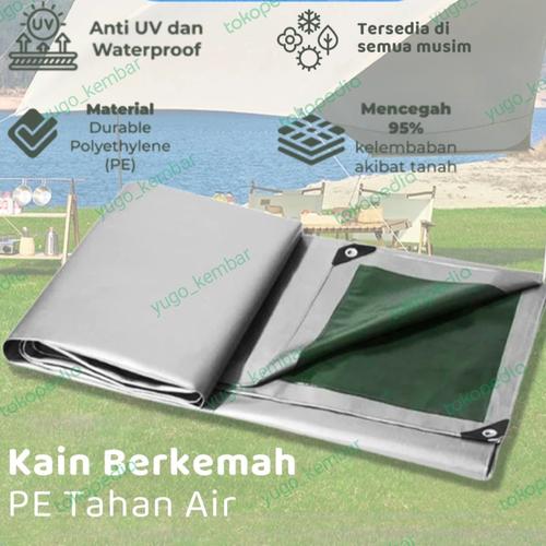 Jual Foot Print Alas Tenda Camping PE Waterproof Groundsheet Tarp ...