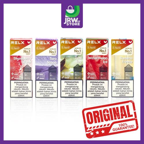 Promo RELX SALTNIC SERIES 30MG RELX SALT SERIES 30ML ORI RELX - TRIPLE ...