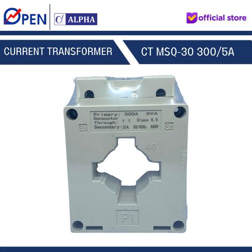 Jual CURRENT TRANSFORMER / CT MSQ-40 300/5A ALPHA - Jakarta Pusat ...