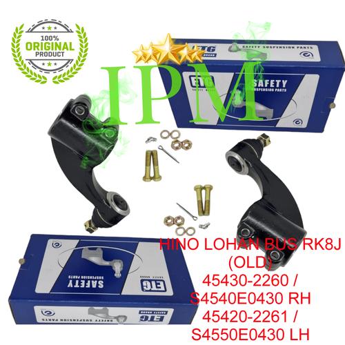 Jual TIE ROD END HINO LOHAN BUS RK8J R260 OLD 45430/20-2260/1 1SET 2PC ...