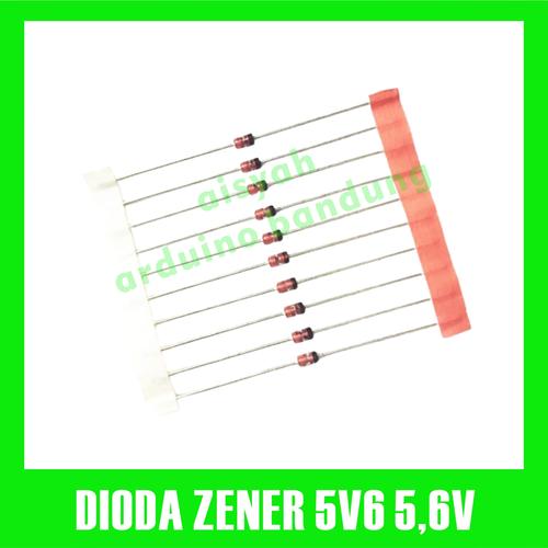 Promo dioda zener 5v6 5,6v st dip 5.6v 0.5watt dioda 1/2 watt diode 5v6 - Kota Bandung - aisyah ...