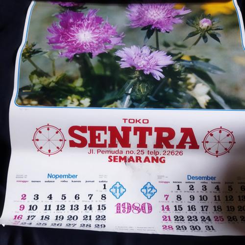 Jual kalender jadul sentra 1980 lengkap - Kota Salatiga - elang semeru ...