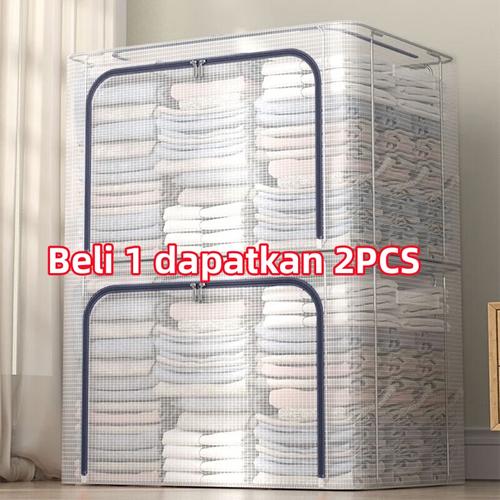 Jual Kotak Penyimpanan Penyelenggara keranjang Storage box 66L /110L ...