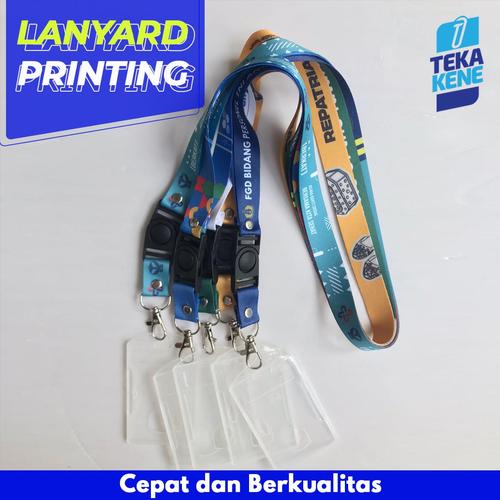 Jual Paket Custom Lanyard dan Holder ID Card - Holder 1 Muka - Kota ...