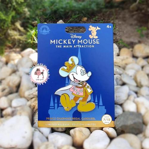 Jual Mickey Mouse Prince Charming Regal Carousel Main Attraction Pin ...