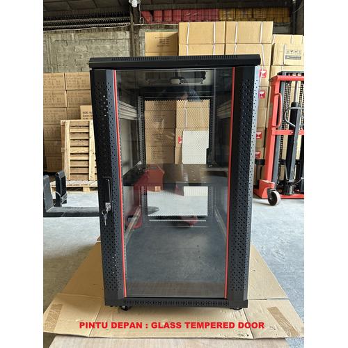 Jual Rack server 20U depth 900mm / Close rack 20U / standing rack 20U ...