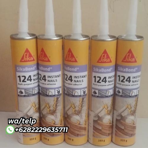 Jual lemSikabond 124 Instant Nails Perekat Lem Kayu Panel Dinding ...