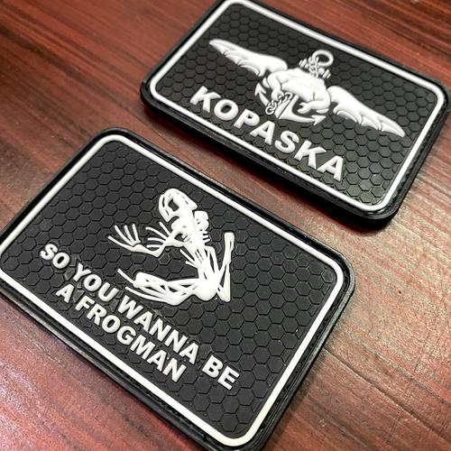 Jual patch rubber KOPASKA 3D FROGMAN EMBLEM KARET - kopaska logo - Kota ...