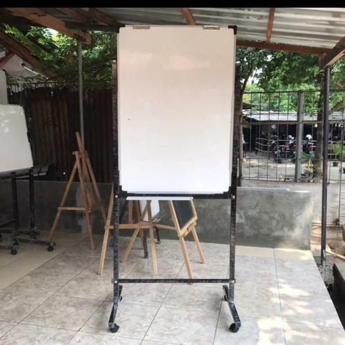 Jual Whiteboard Standing Roda Vertikal Ukuran 60x90cm - Jakarta Timur ...