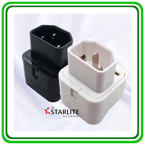 Jual UPS PDU Komputer Colokan Listrik Universal C14 Male to C13 - IEC ...