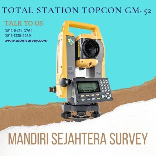 Jual Total Station Topcon GM 52 "2 detik / Total Station Topcon GM-52 ...