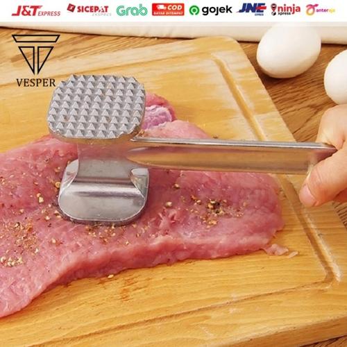Jual meat hammer alumunium / gepukan daging / geprekan dapur tenderizer ...