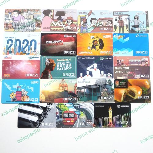 Jual Kartu BRIZZI Etoll BRI Card Saldo Nul - BRIZZI ALFA - Kota Depok ...