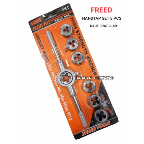 Jual Hand Tap Set 8pcs DRAT LUAR Freed Handtap Snai Drat Ulir Baut ...
