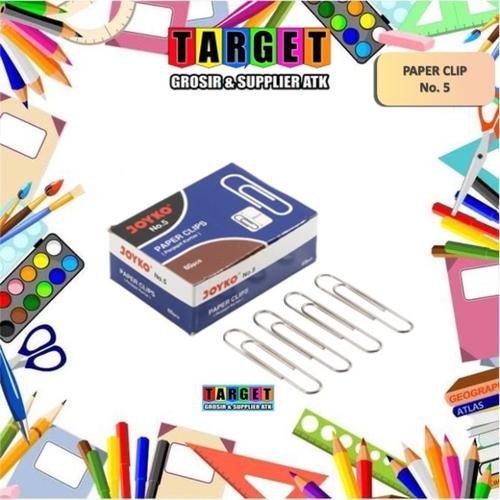 Jual PAPER CLIP / PENJEPIT KERTAS / TRIGONAL CLIP / KLIP KERTAS NO 5 ...