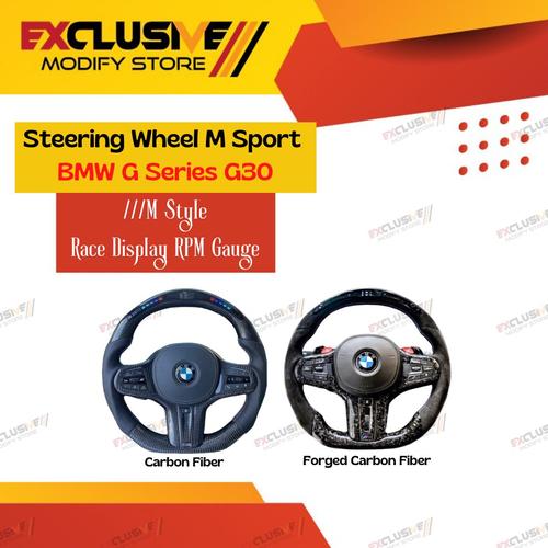 Jual STIR BMW M SPORT STEERING WHEEL G SERIES G30 - RACE DISPLAY RPM ...