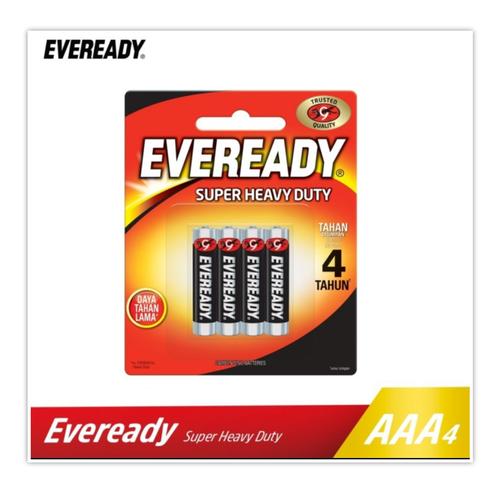 Jual Eveready Super Heavy Duty AAA A3 isi 4 Batere Baterai - Kota Medan ...
