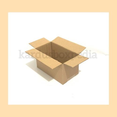 Jual corrugated box BARU 16x10x10 POLOS kardus/karton packing packaging ...