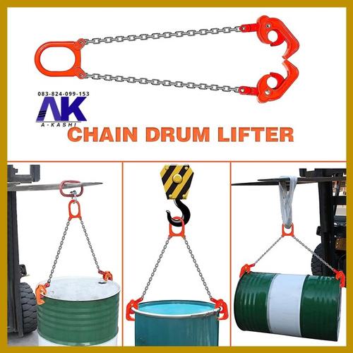 Jual Drum Lifter 1 ton NAGASAKI Drum Chain Clamp 1000 kg Alat Angkut ...