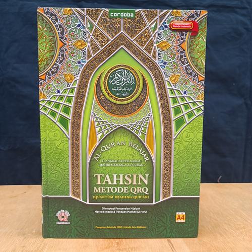 Jual Alquran Tahsin Metode QRQ Terjemah Tajwid A4, Al Quran Tahsin Cordoba - Jakarta Barat ...