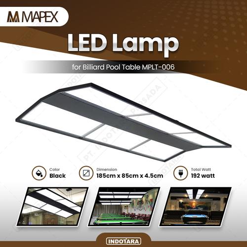 Promo Lampu LED Meja Billiard 6 Panel / Billiards Led Lamp MPLT-006 ...