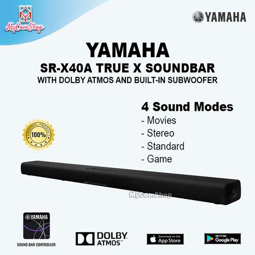 Jual YAMAHA SR-X40A TRUE X SOUNDBAR DOLBY ATMOS AND BUILT-IN SUBWOOFER ...