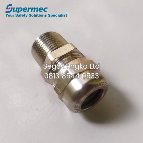 Jual Cable Gland Non Armoured 1" NPT Explosion Proof CG3NN SUPERMEC ...