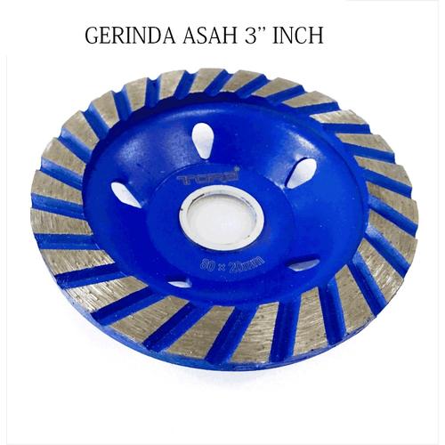 Jual MATA GERINDA ASAH MANGKOK TURBO 3''INCH 80x20MM-TORA TR-DWG02 ...