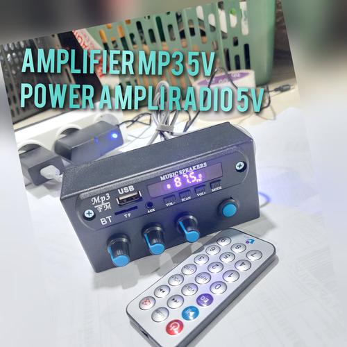 Jual AEBDG POWER AMPLIFIER MP3 PLAYER BLUETOOTH 5V - AMPLI MINI RAKITAN ...
