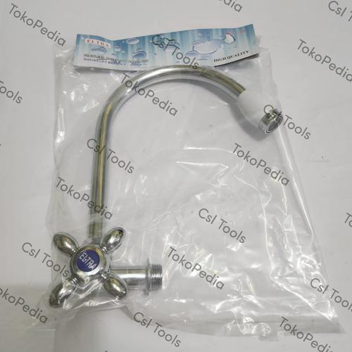 Jual Kran Angsa Cuci Piring Pipa Stainless - Kran Angsa Cuci Piring 1/2 ...