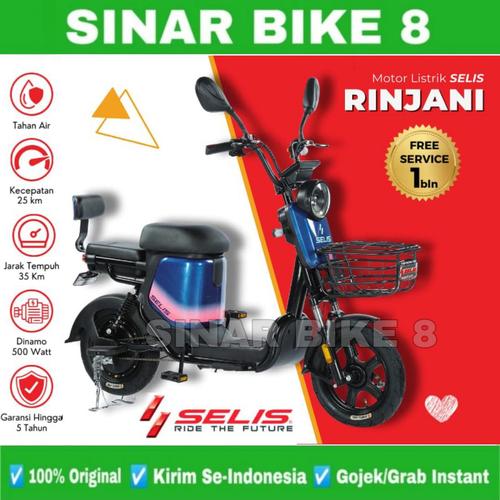 Jual Sepeda listrik SELIS NEPTUNE RINJANI 500 Watt 48v 12ah Electric E ...