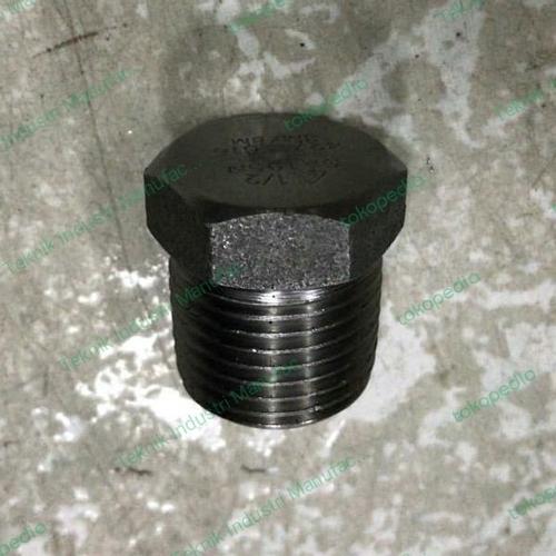Jual Hex Plug Besi class 3000 / Plug Class 3000 Besi 3/4" inch ...